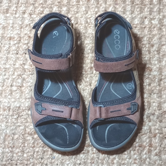 Ecco | Shoes | Ecco Yucatan Receptor Women Sandals Size 95 | Poshmark